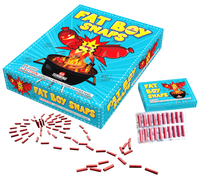 FAT BOY ADULT SNAPS SUNWING MILLER FIREWORKS FAT BOY ADULT SNAPS SUNWING MILLER FIREWORKS