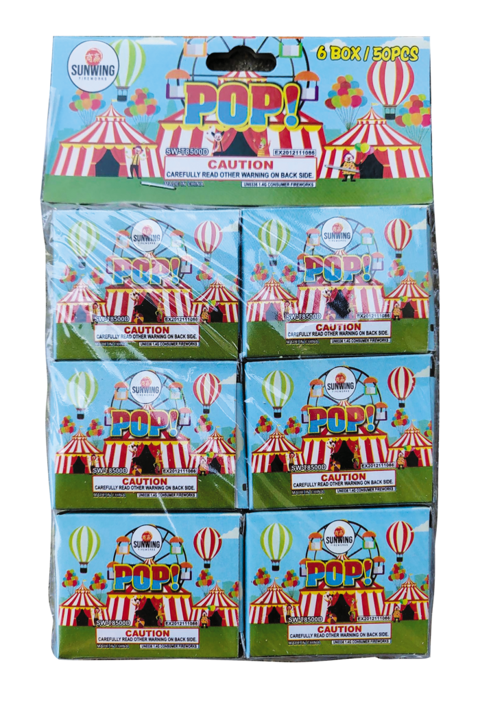 POP POLY BAG SNAPS SUNWING - MILLER FIREWORKS