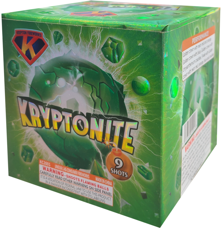 KRYPTONITE 9 SHOT KRIPTON - MILLER FIREWORKS