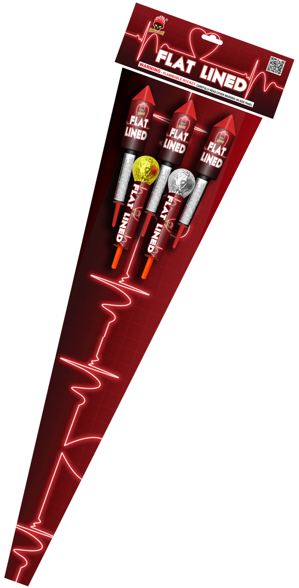 FLAT LINED MEGABANGER - MILLER FIREWORKS